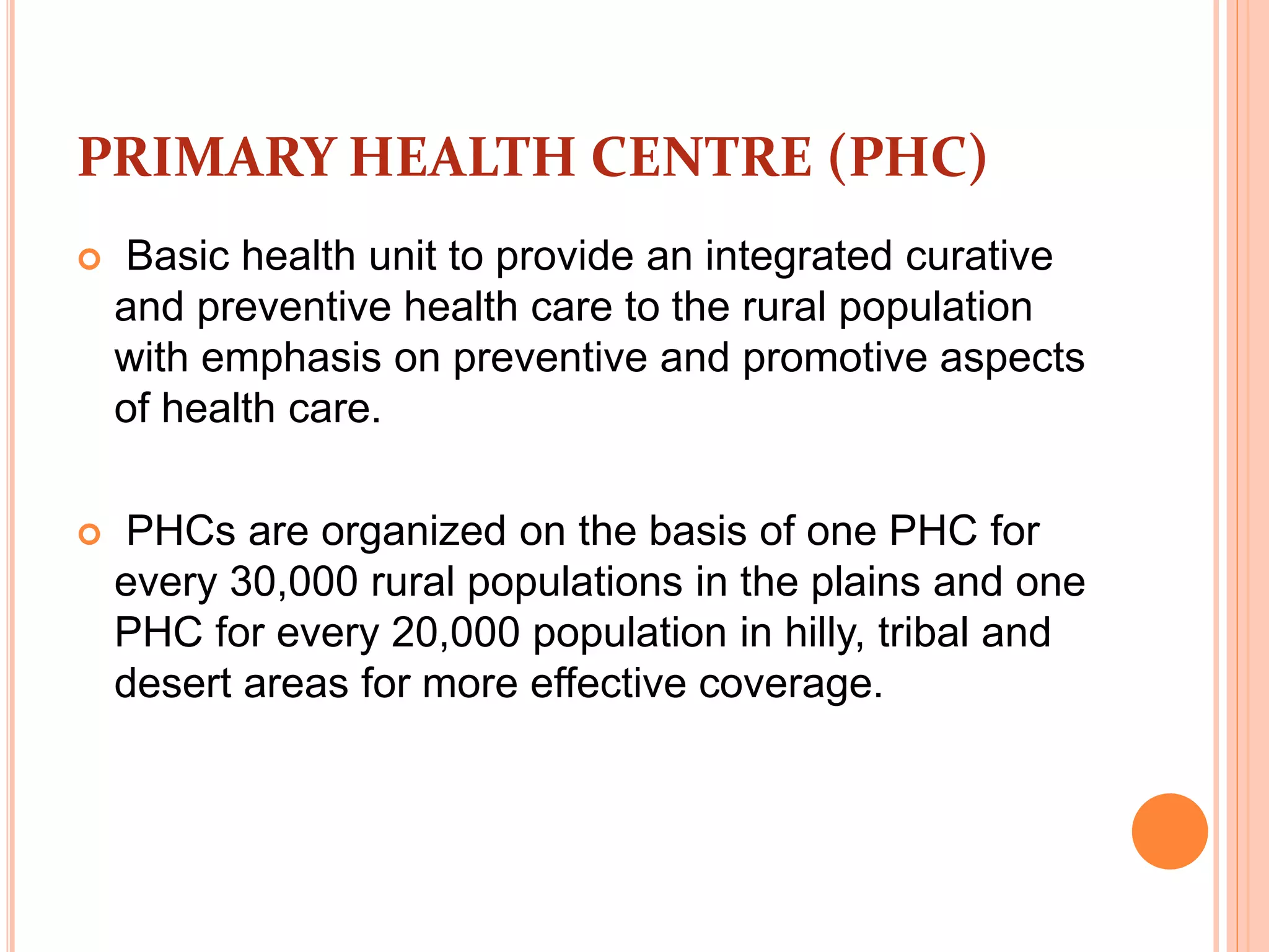 Indian Public Health Standards For Primary Health Centre | PPTX