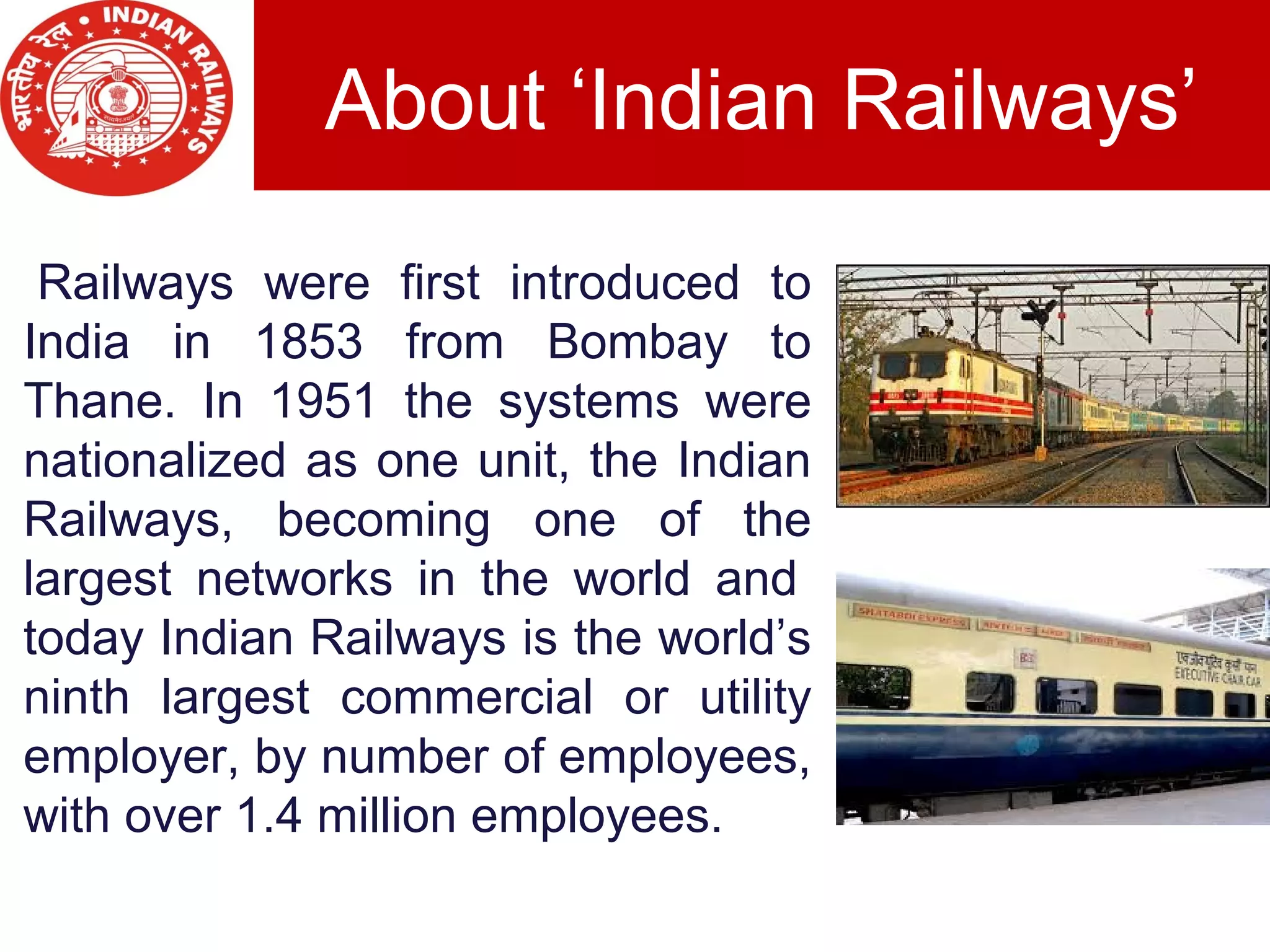Indian Railways | PPT