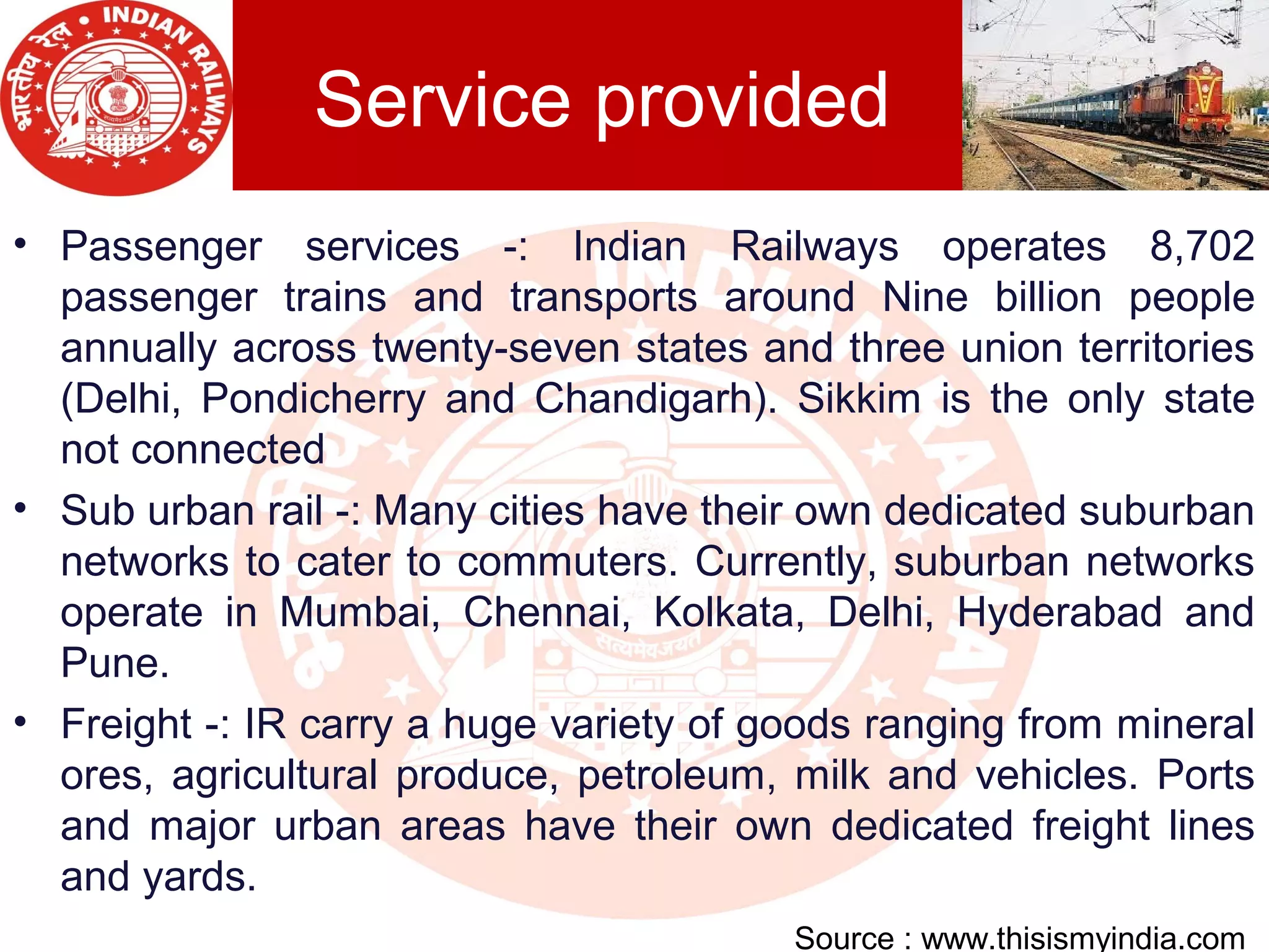 Indian Railways | PPT