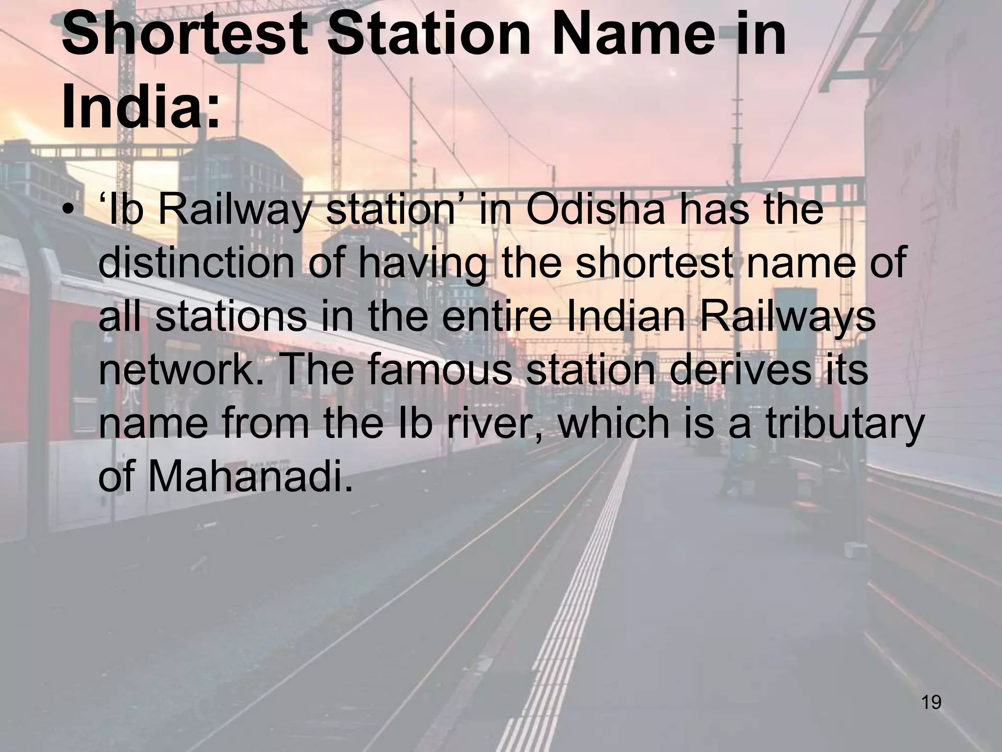 Indian railway ( Information) | PPTX