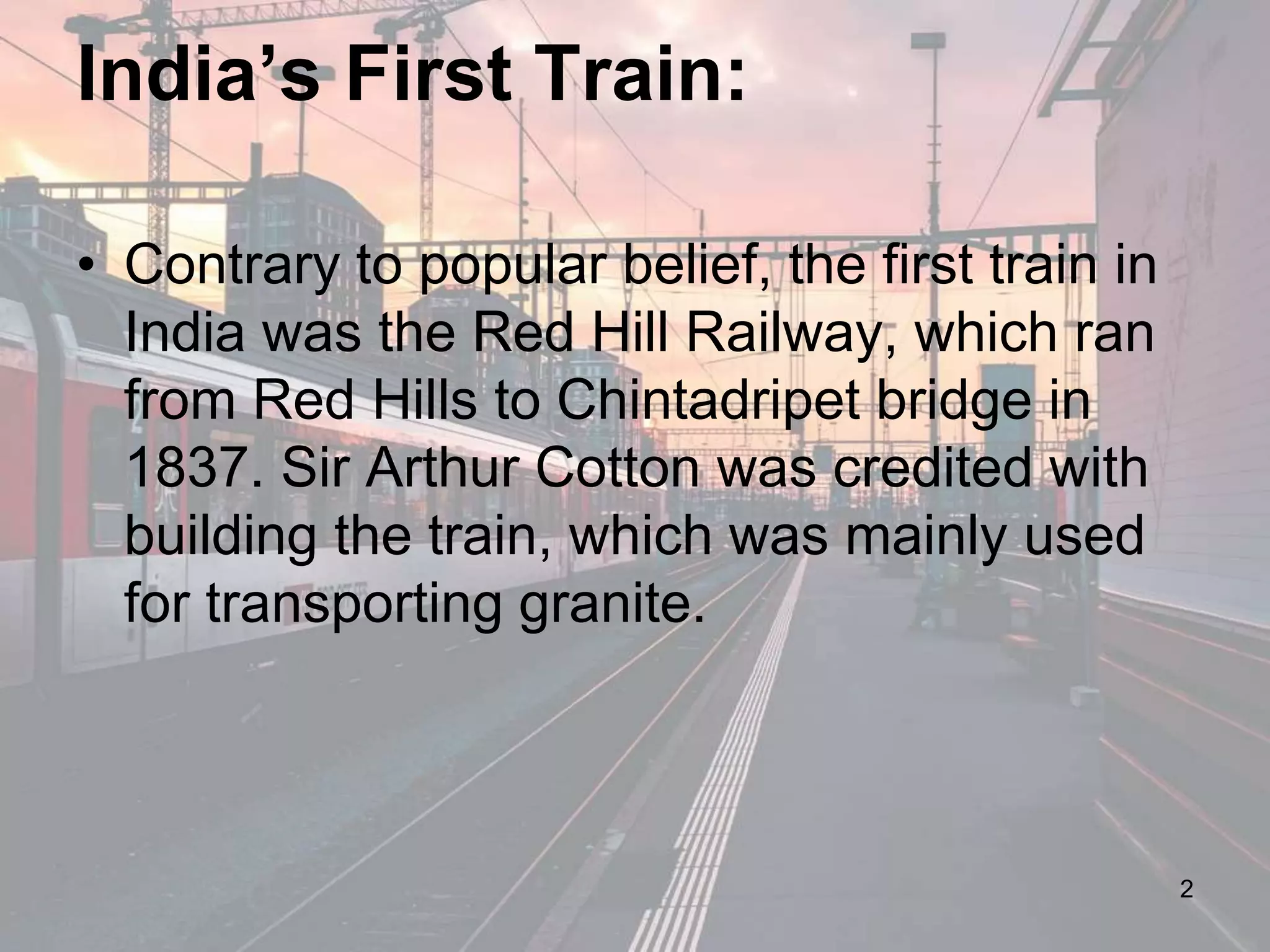 Indian railway ( Information) | PPTX