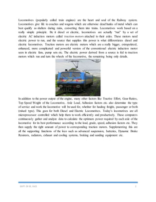 indian railway training report | PDF