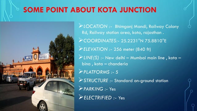 Indian railway kota presentation | PDF
