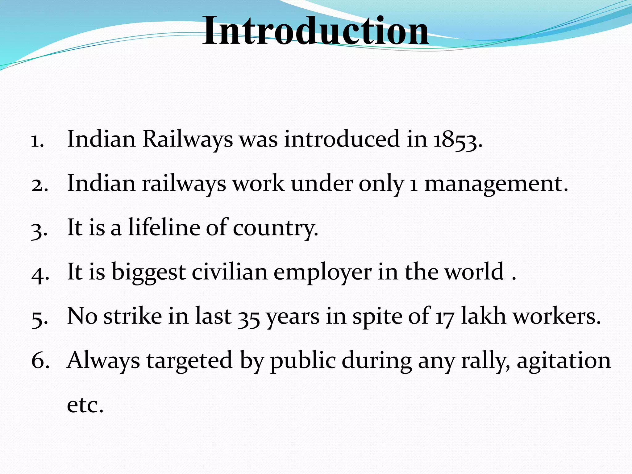 Indian railways | PPTX