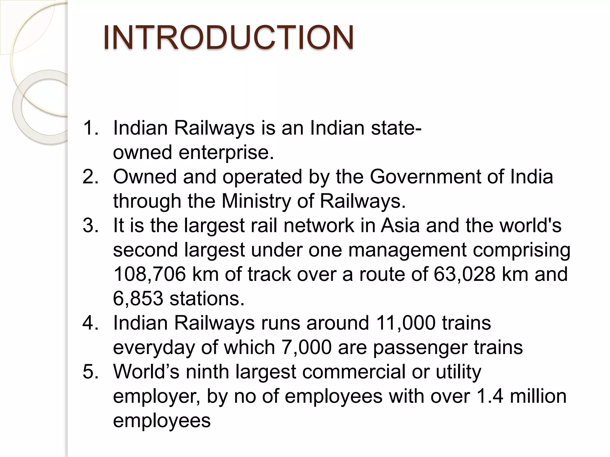 Indian railways | PPTX