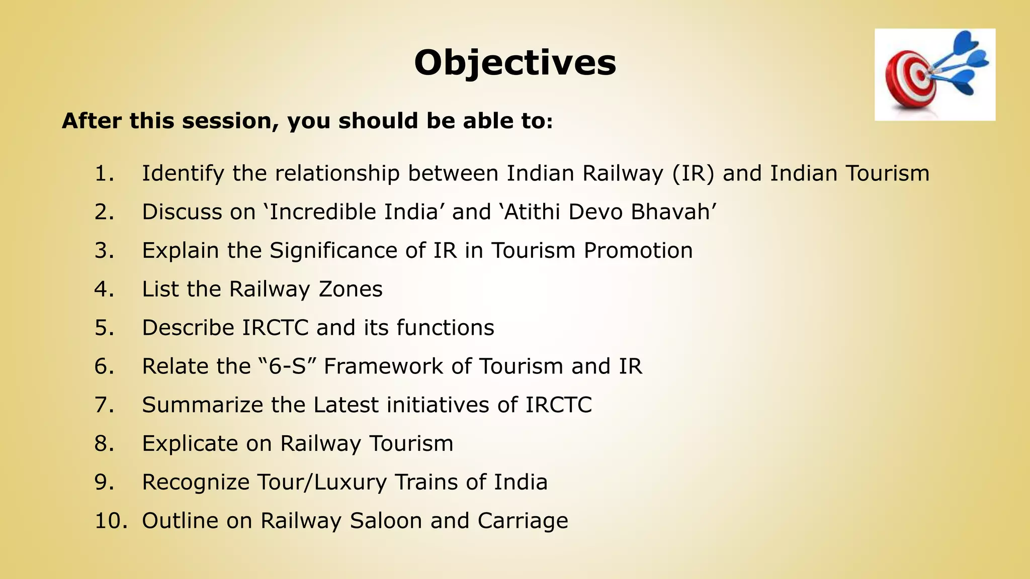 Indian Railway and Tourism | PDF