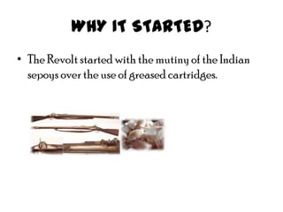 Indian rebellion of 1857 | PPTX