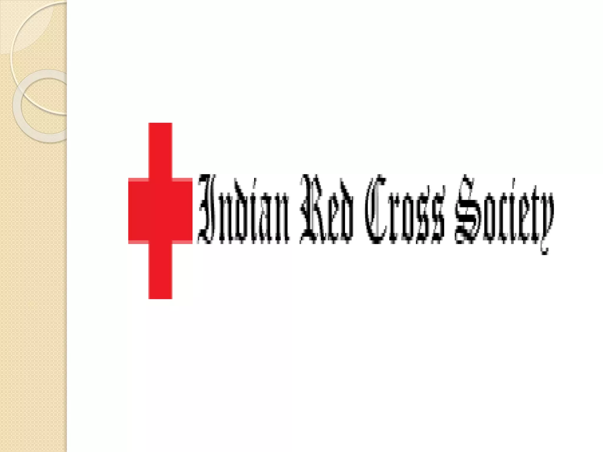 Indian Red Cross Society | PPTX