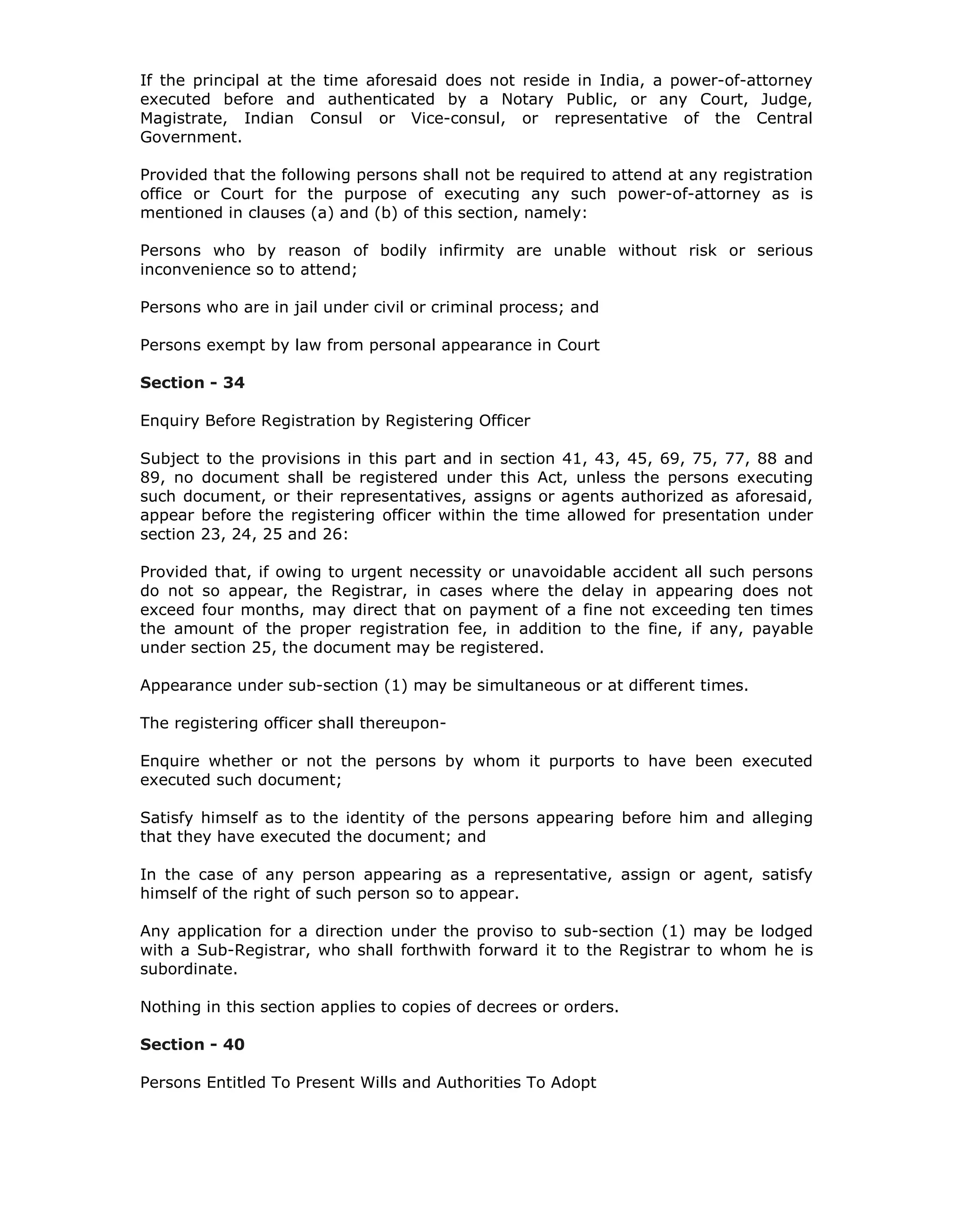 Indian registration act 1908.bose