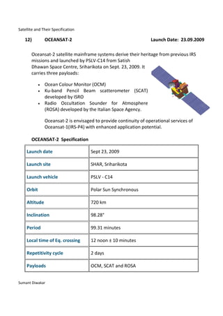 Indian remote sensing | PDF