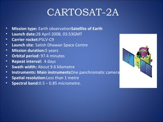 Indian remote sensing satellites | PPT