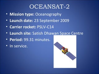 Indian remote sensing satellites | PPT