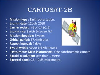 Indian remote sensing satellites | PPT