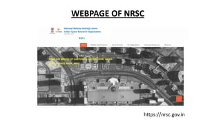 Indian remote sensing satellites | PPTX