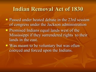 Indianremoval | PPT