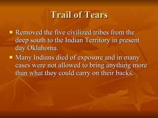 Indianremoval | PPT