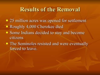 Indianremoval | PPT