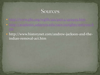 Indian Removal | PPTX