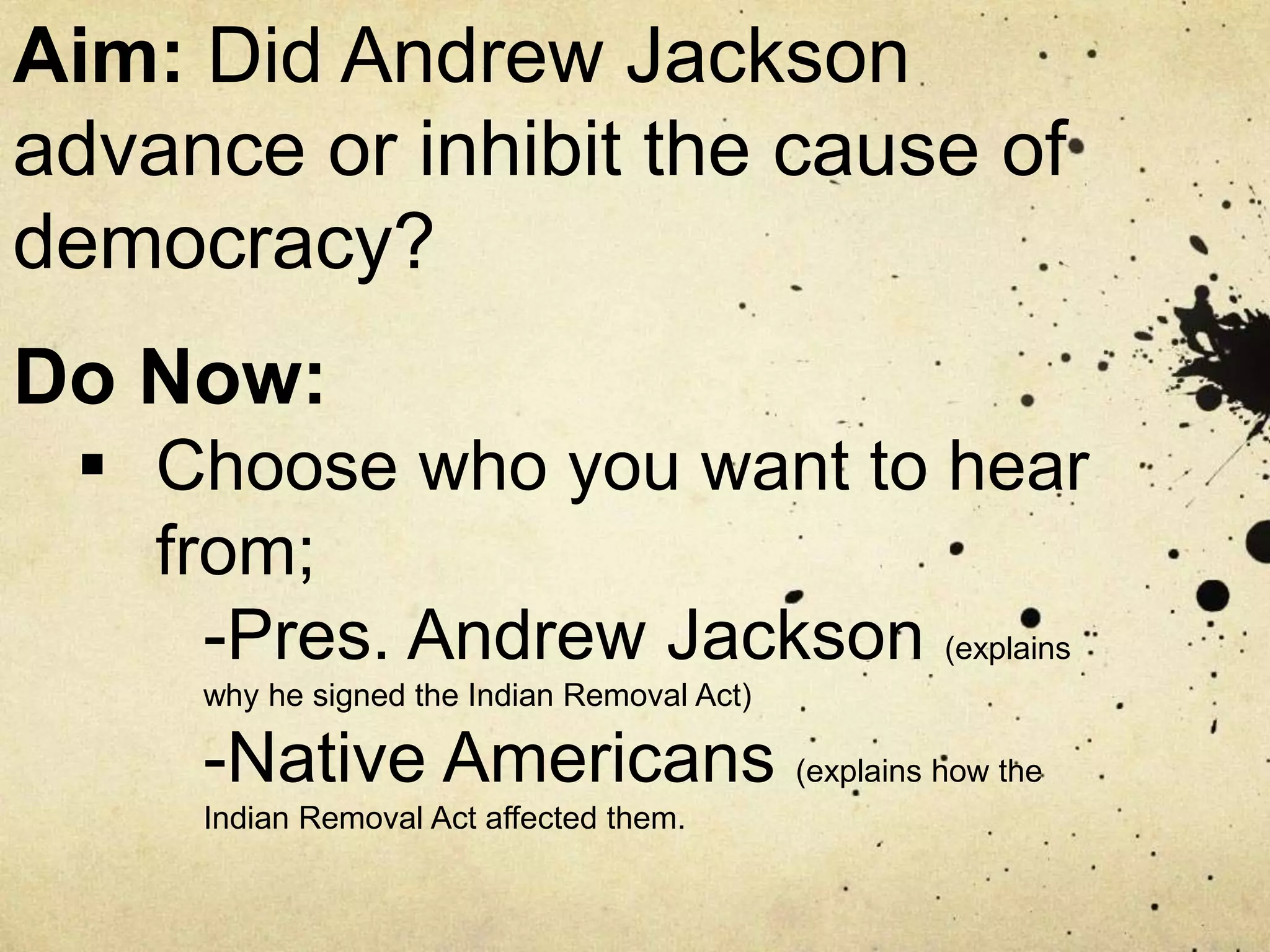 Indian removal | PPT