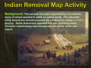 Indian Removal Map Activity | PPT