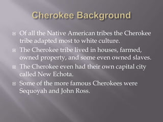 Indian Removal Power Point | PPT