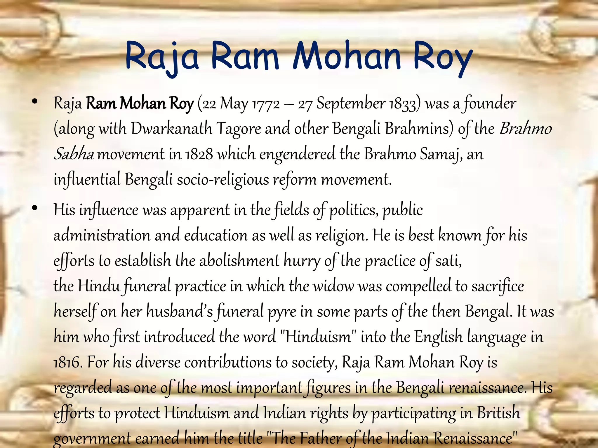 Indian renaissance | PPTX