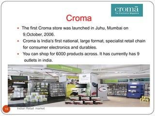 Indian retail market, ayu | PPTX