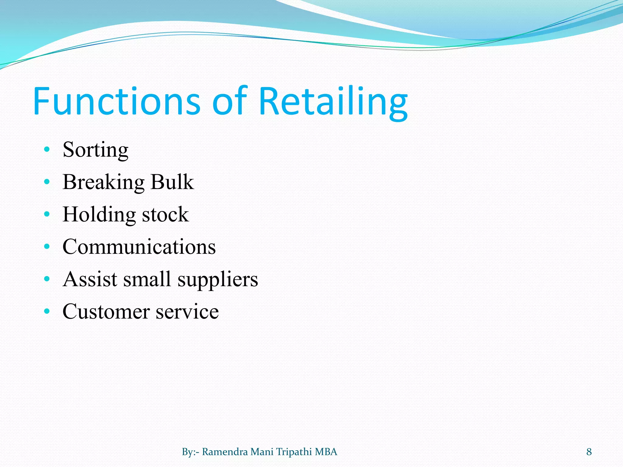Indian retail ppt | PPTX