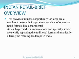 Indian retail ppt | PPTX