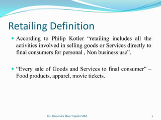 Indian retail ppt | PPT