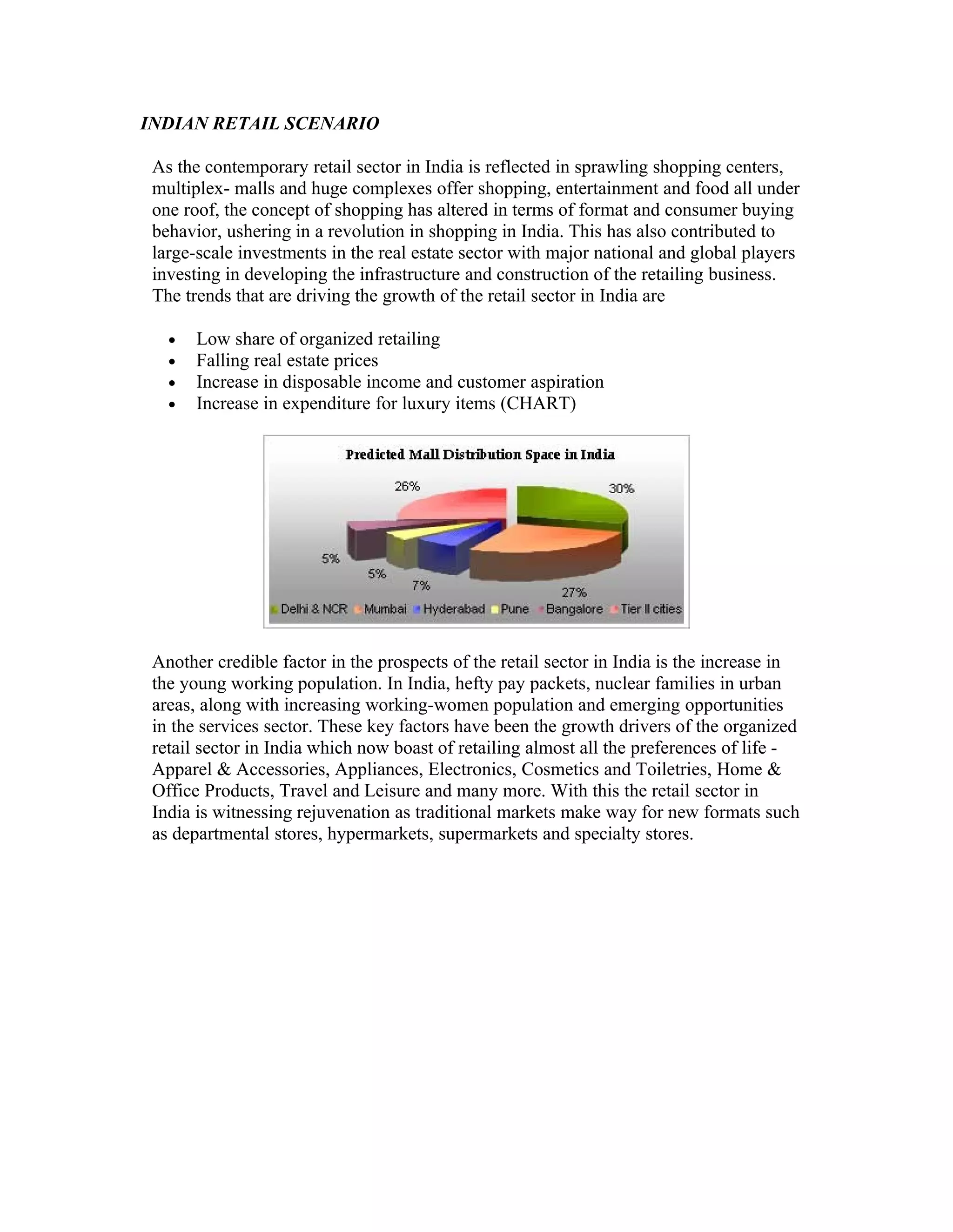 Indian retail scenario | DOC