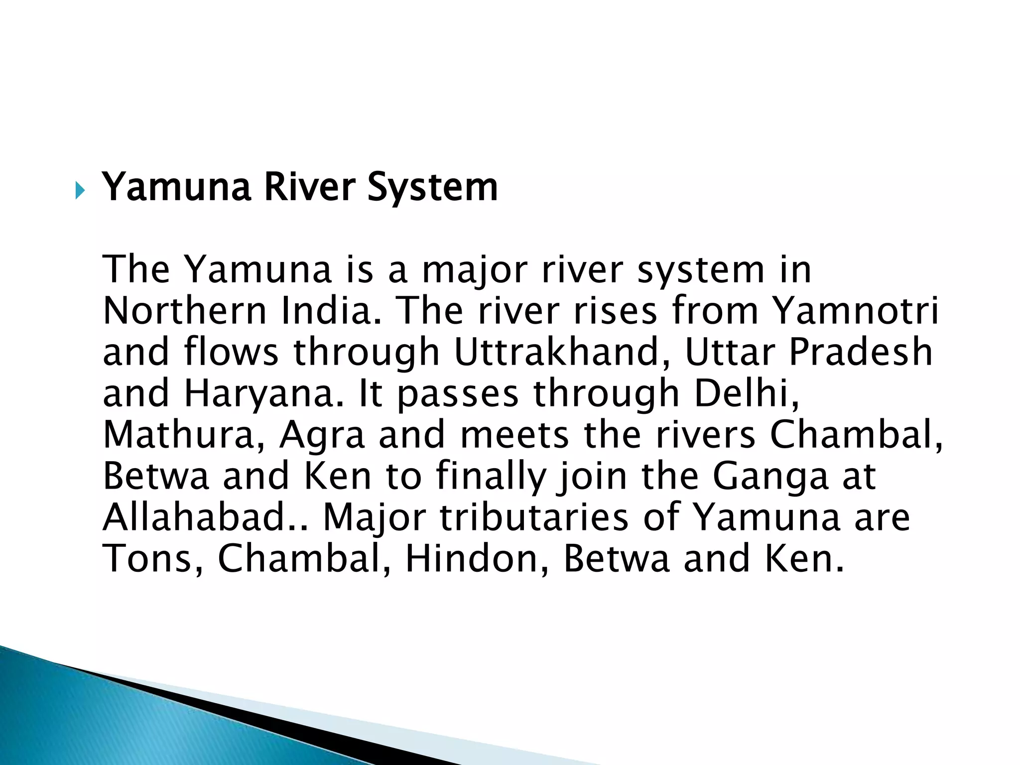 Indian rivers | PPTX