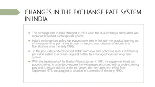 Indian rupee - HOW IS INDIAN RUPEE VALUED | PPT