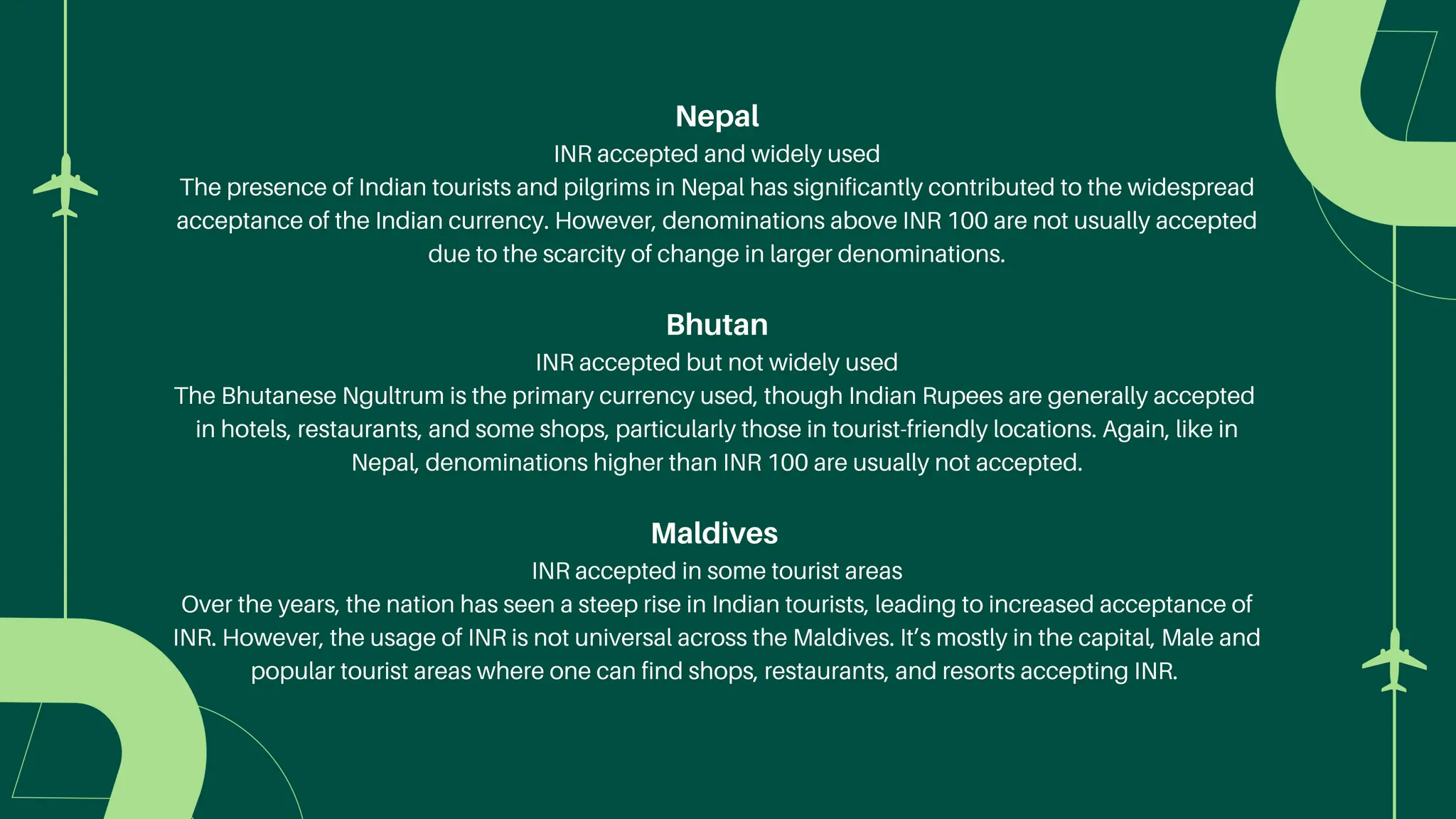 Indian Rupee Abroad: Countries where INR is Accepted | PPT