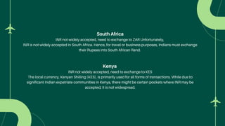 Indian Rupee Abroad: Countries where INR is Accepted | PDF