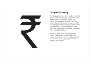 DesignCrowd.com Exclusive - Presentation of Winning Indian Rupee Symbol ...