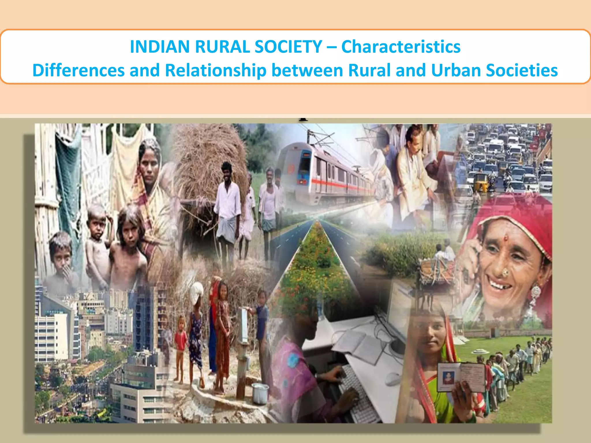 Indian rural society | PPT