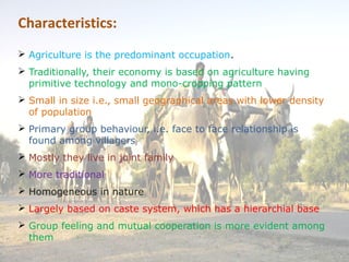 Indian rural society | PPT