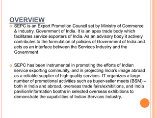 Indian services export | PPTX