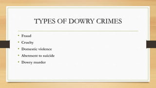 Indian social problems | Dowry system | definition, causes, effect ...