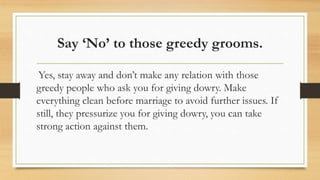Indian social problems | Dowry system | definition, causes, effect ...