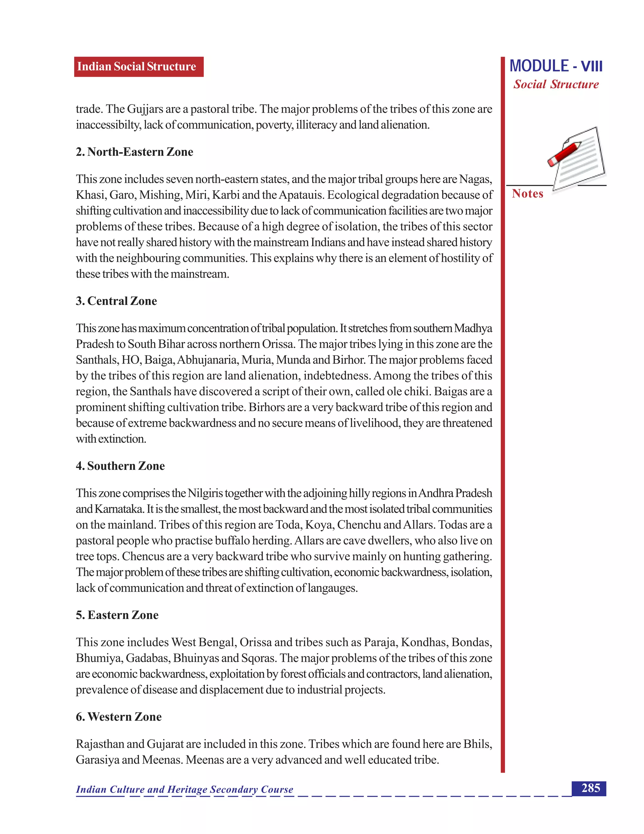 Indian social structure | PDF
