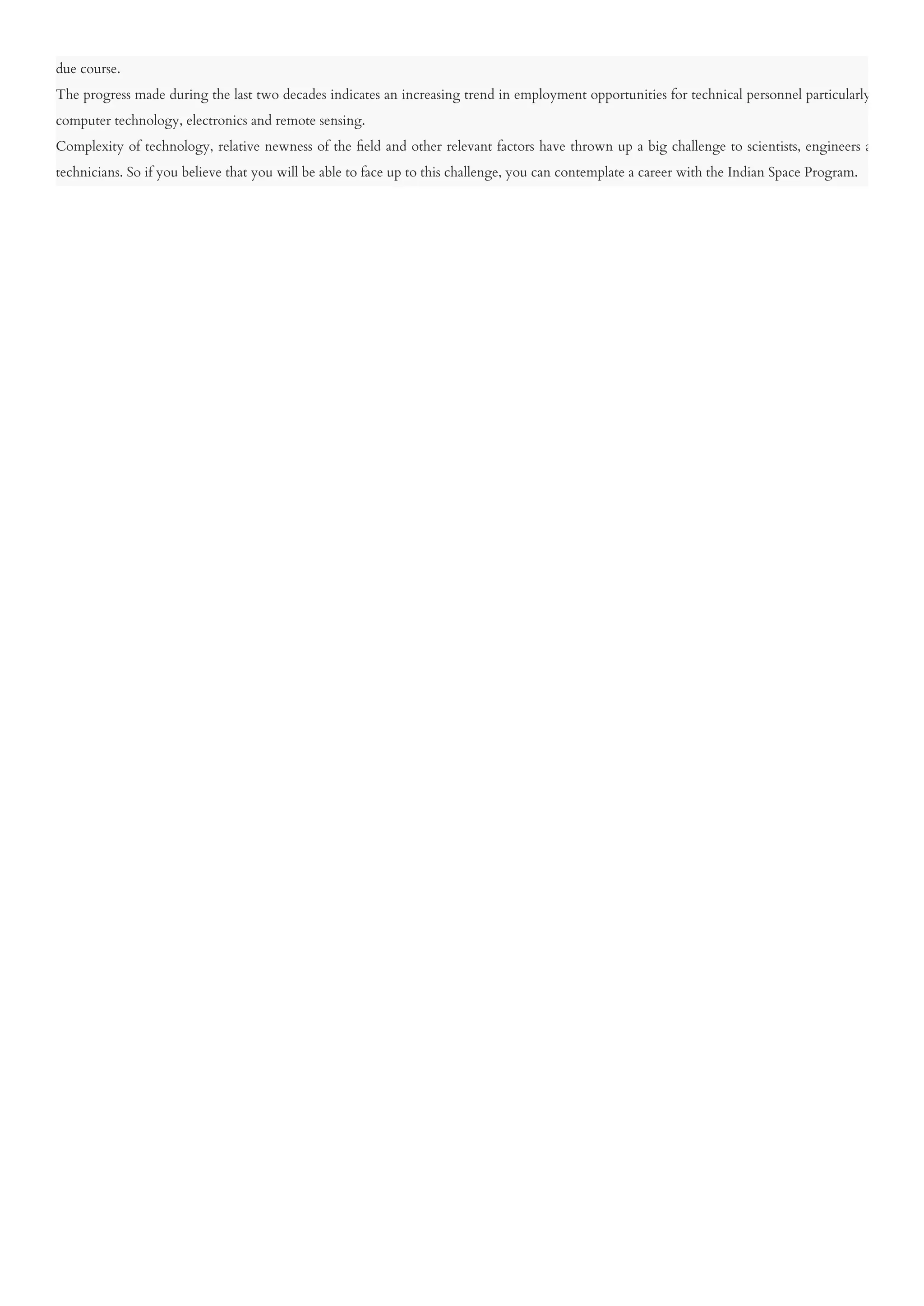 Indian Space Program | PDF