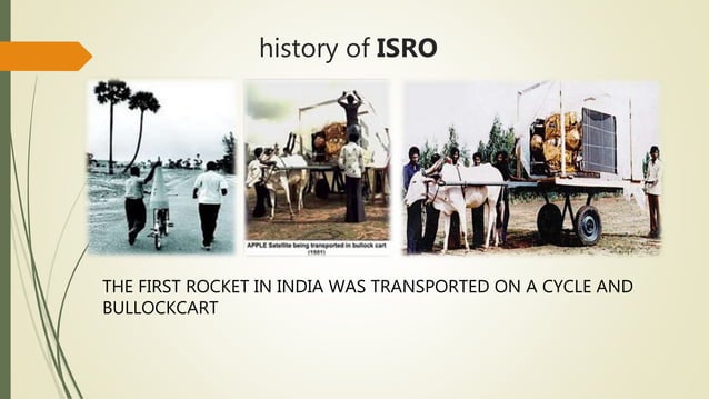 Indian space research organisation (ISRO) | PPTX