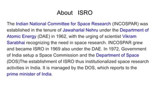 Indian space research organisation | PDF