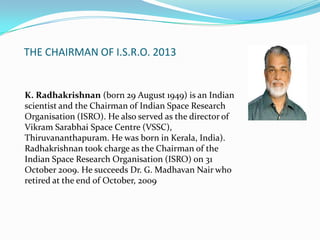 Indian space research organization | PPTX