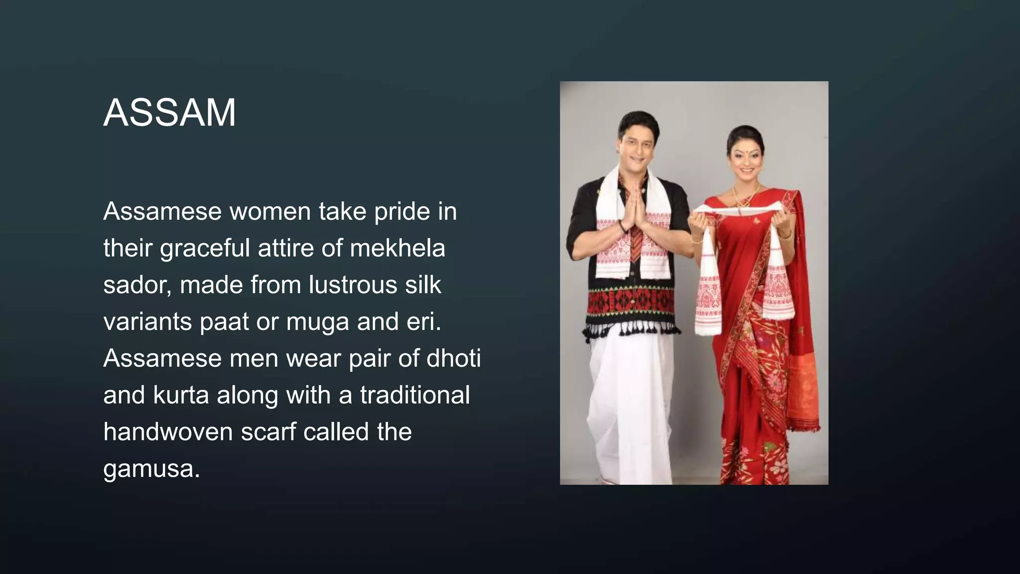 The Indian States and their dresses - Like A Diva | PPTX