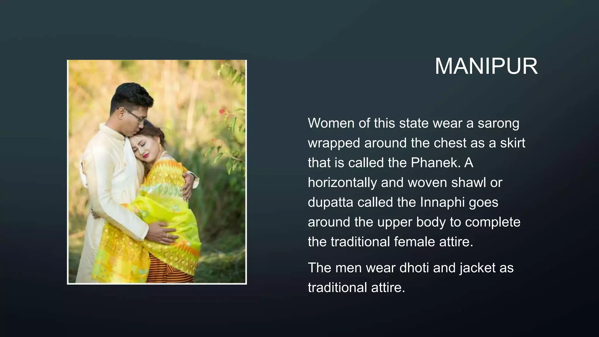 The Indian States and their dresses - Like A Diva | PPTX