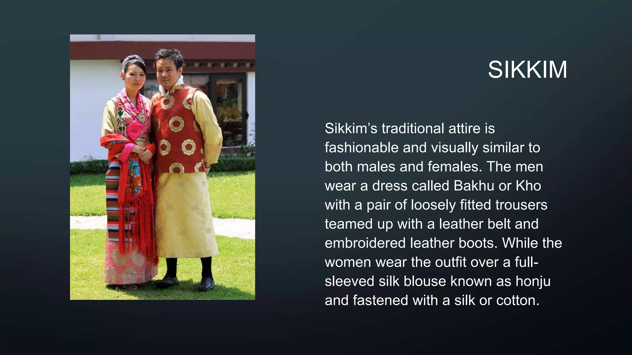 The Indian States and their dresses - Like A Diva | PPTX