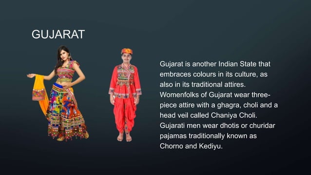 The Indian States and their dresses - Like A Diva | PPTX | Women\'s ...